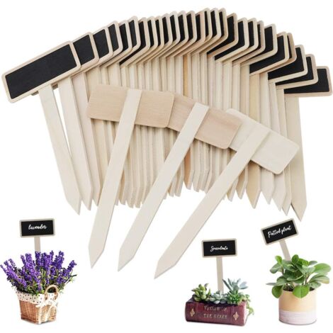 CCYKXA 100 Pieces Waterproof Hanging Plastic Plant Labels for Garden ...