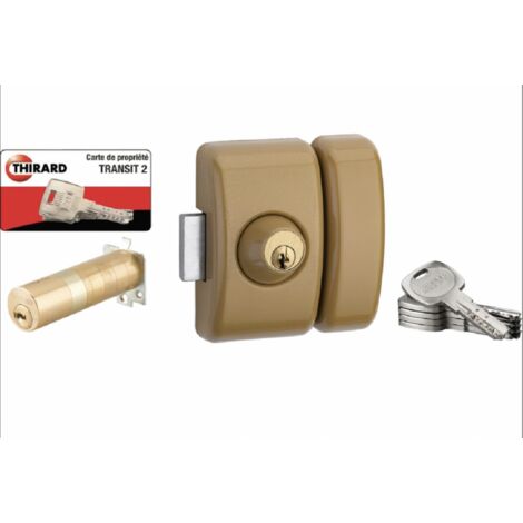 Verrou à deux entrées