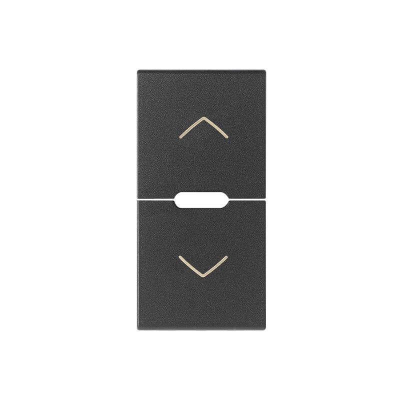Two Half Buttons 1M Arrow Symbols Gray Vimar 19755.2 Two Half Buttons 1M Arrow Symbols Gray Vimar 19755.2