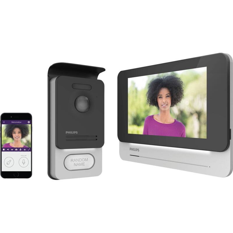 Visiophone connecté smartphone - Philips WelcomeEye Connect - 531002
