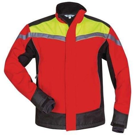 SCHLEHE Waldarbeiter Softshell-Jacke Größe 3-XL(58/60)