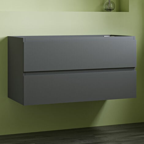 Single basin vanity units