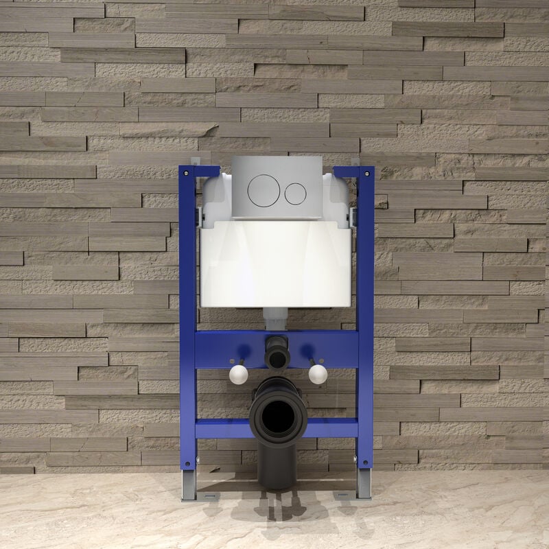 delta 450mm h concealed toilet cistern with delta | Delta 450mm h ...