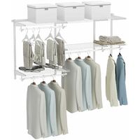 Adjustable walk in wardrobes