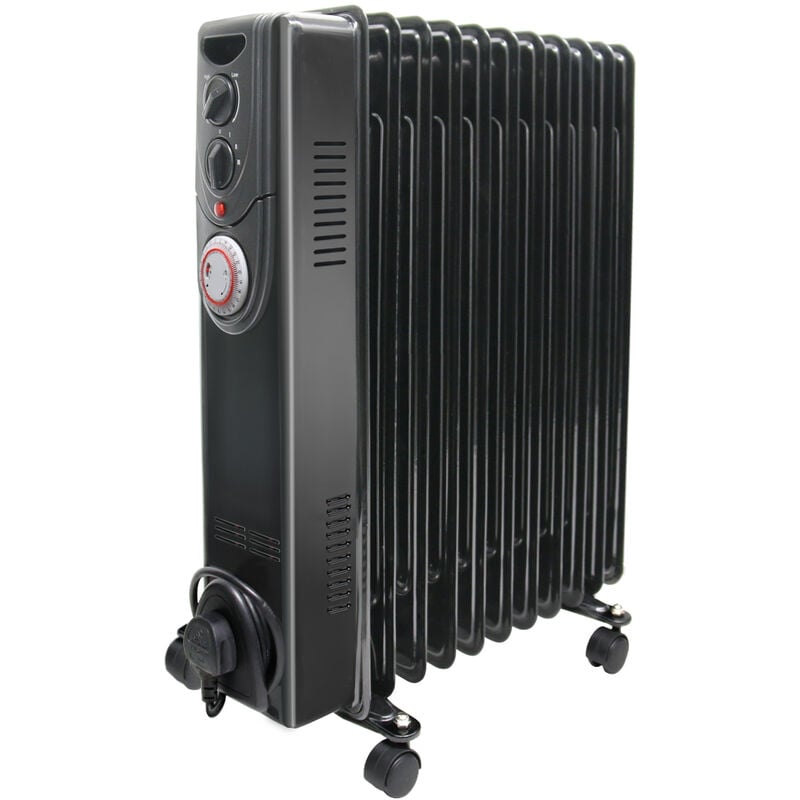 Warmehaus - Oil Filled Radiator Portable Electric Heater- 3 Heat ...