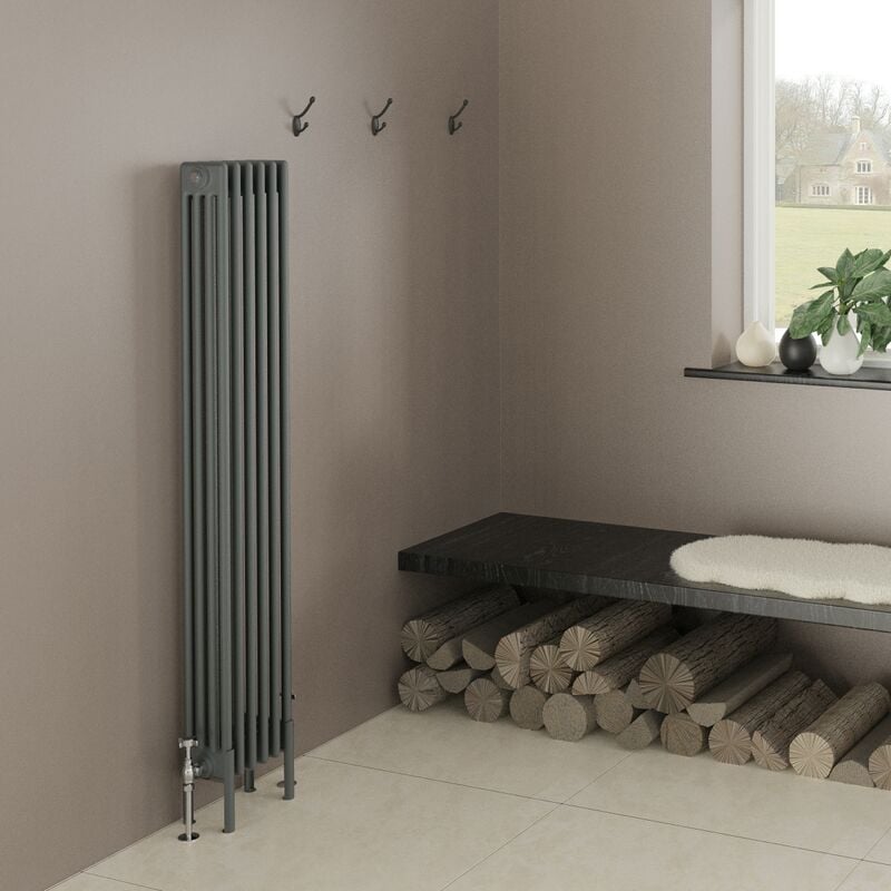 Traditional Horizontal Vertical Radiator Cast Iron Style 4 Column ...