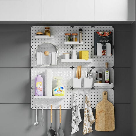 Wall mounted kitchen storage