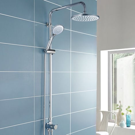 Shower riser rails