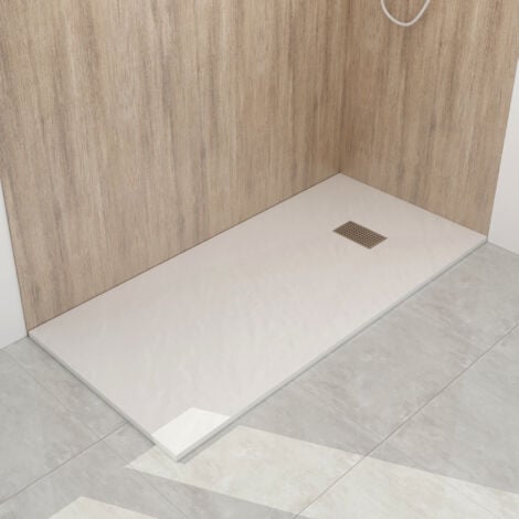 Ideal Standard Ultra Flat S i.life Quadrat-Brausewanne,