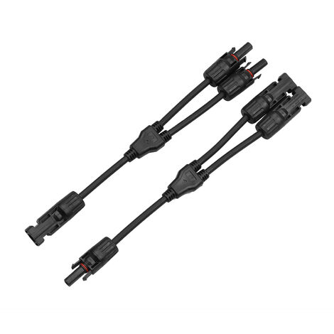 Solar panel connectors