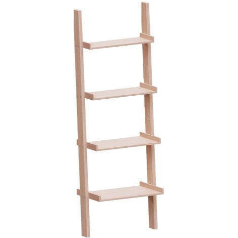 Step Style Storage Cube 6 Shelf Bookcase Wooden Display Staircase ...